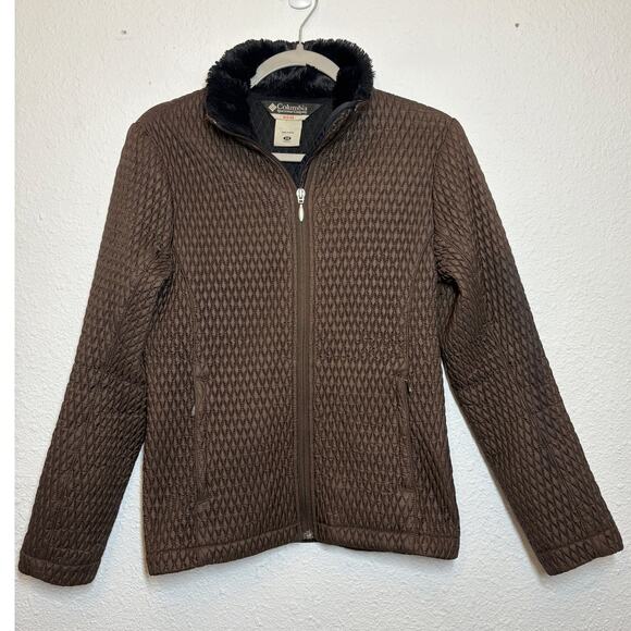 Columbia | Jackets & Coats | Vintage Columbia 9s Gorpcore Quilted Fur ...